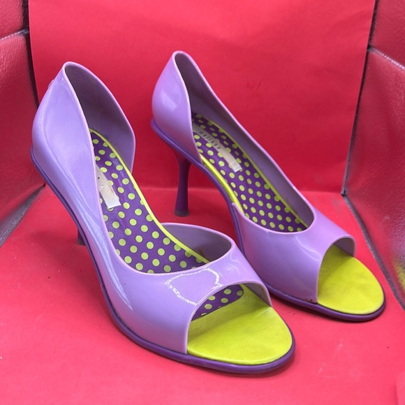 Melissa | Shoes | Melissa Open Toe Heels Size 8 In Excellent Condition ...